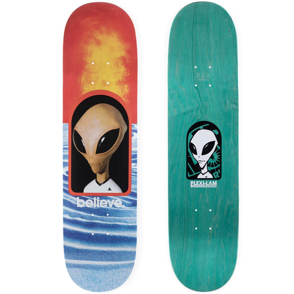 Tabla Alien Workshop Believe reality plexi Iam - 8.25'' – SKATEOUTLET