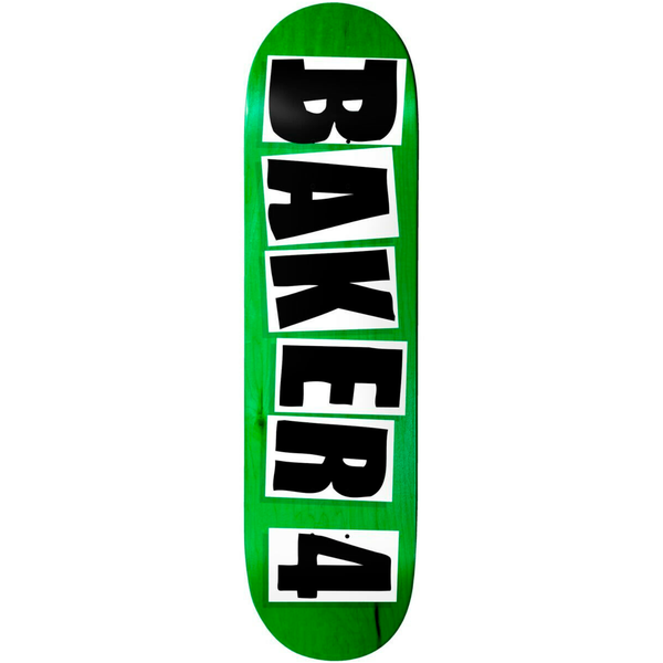 Tabla Baker 4 Stain green - 9.25 – SKATEOUTLET